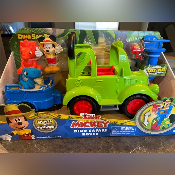 Disney | Toys | Mickey Dino Safari Rover Toy New | Poshmark